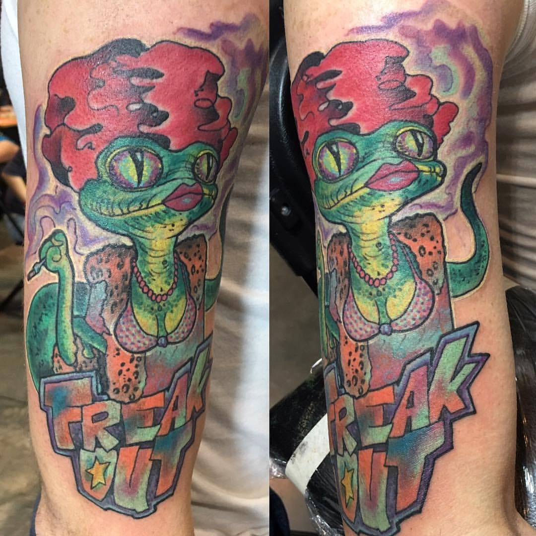 Sean Whitehead Tattoos Halloween: 'Creating SFX Makeup Helps Me Manage